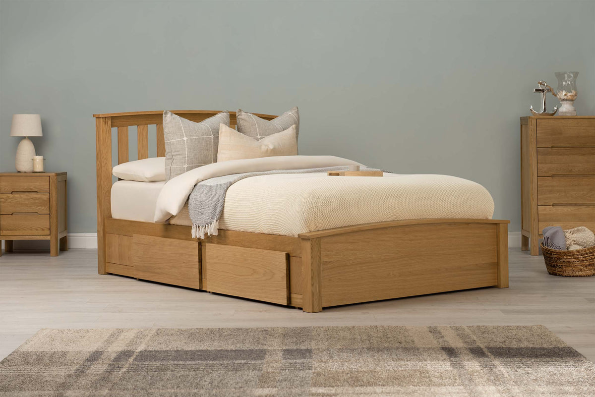 Solid Oak Beds and Hardwood Bed Frames – The Oak Bed Store