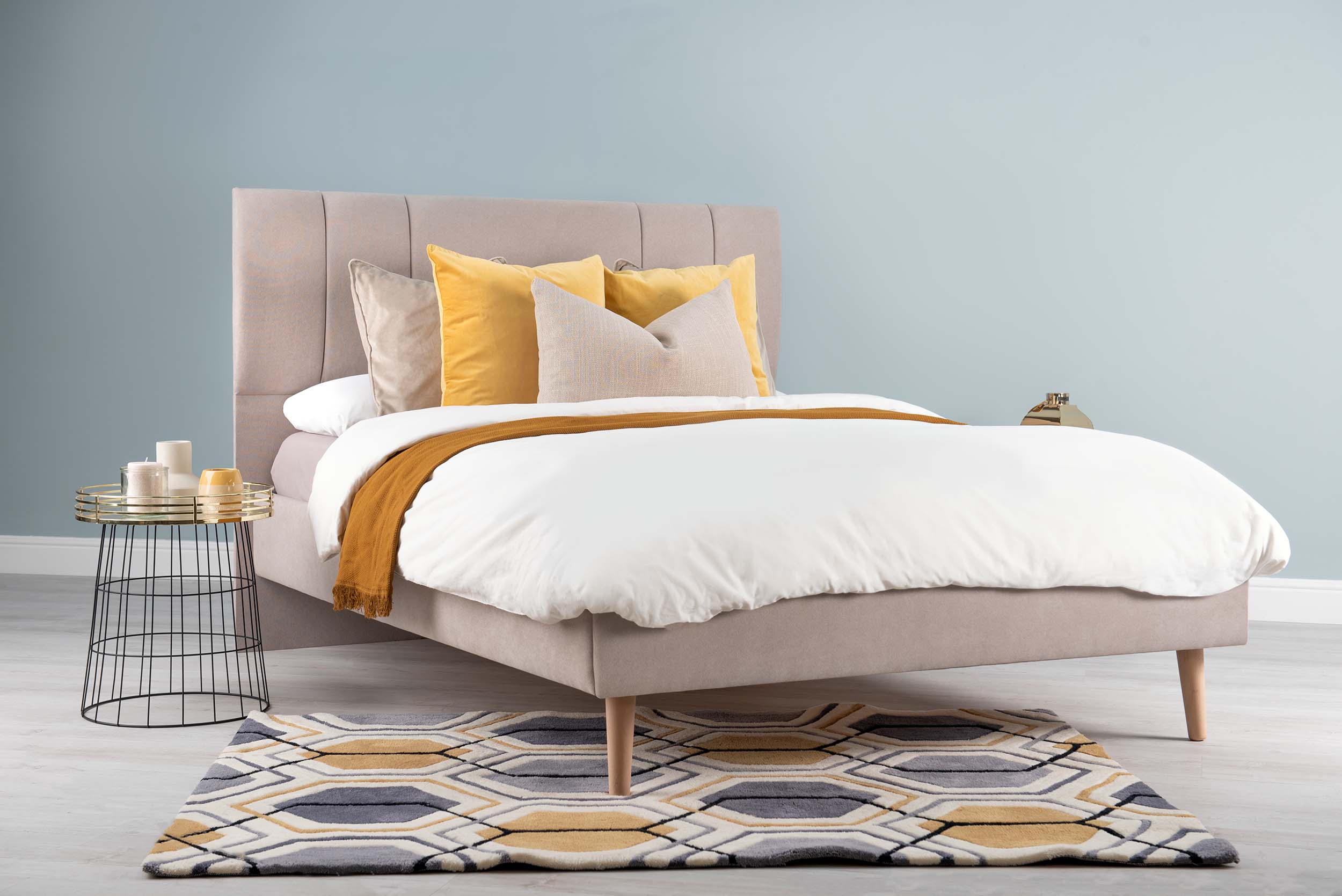 Chloe upholstered bed store
