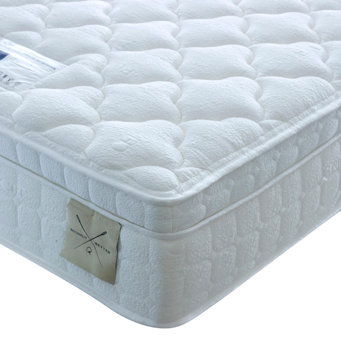 Edwin & Taylor Natural Sumptuous 2500 Pocket Spring Mattress – The Oak ...