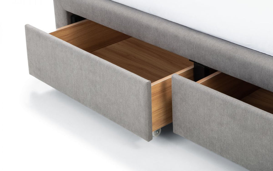 Fulton Fabric Storage Bed Frame - 6ft Super King – The Oak Bed Store